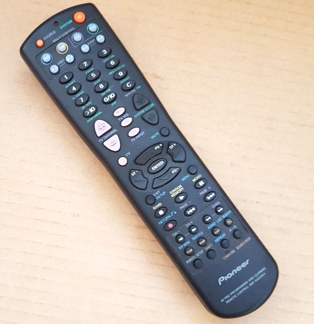 Pioneer Multi Control, Model AXD7246, Pioneer AV pre-programmed and ...