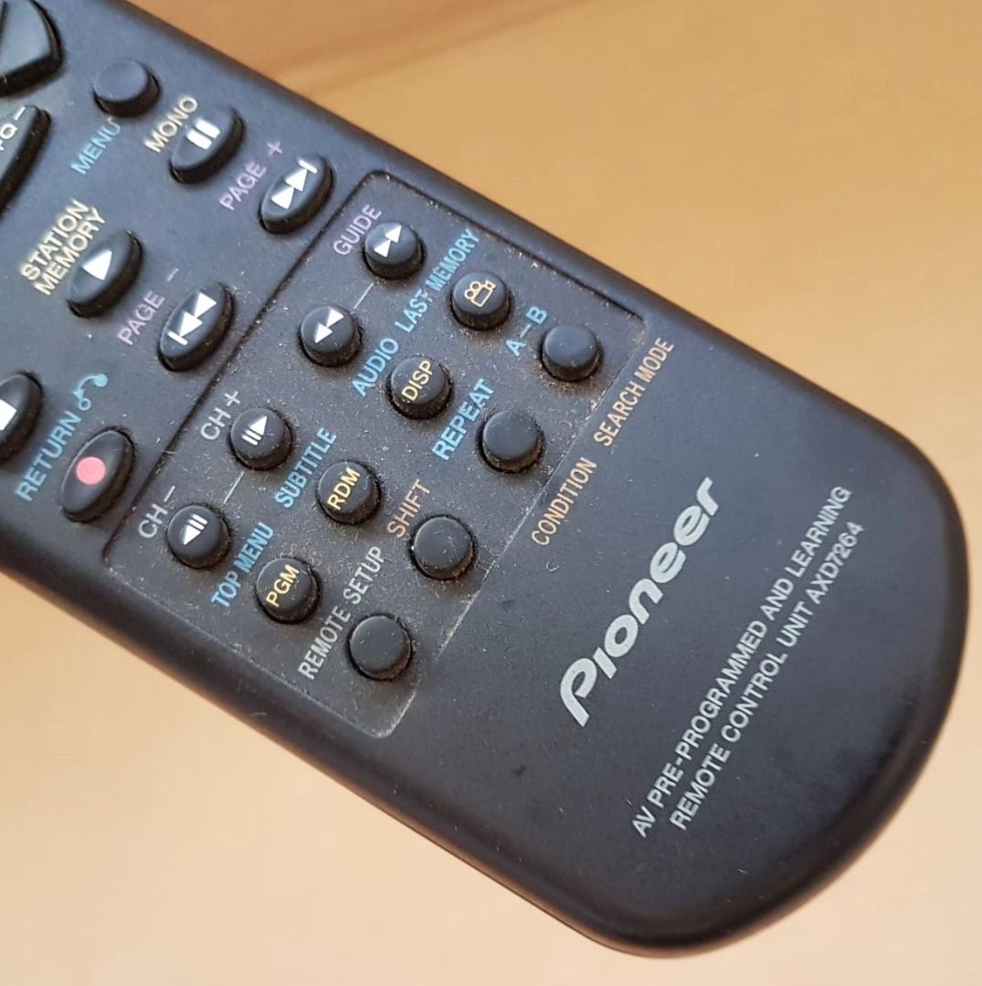 Pioneer Multi Control, Model AXD7246, Pioneer AV pre-programmed and ...