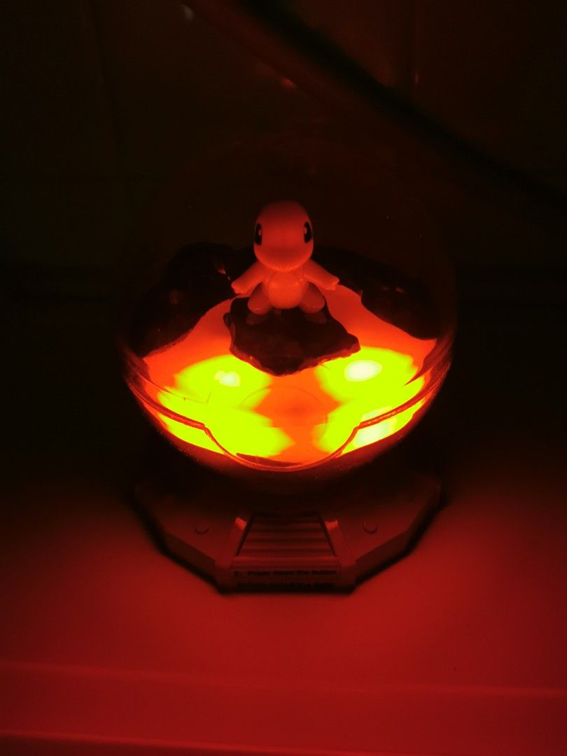 Pokemon Charmander illuminated terrarium with light, Hobbies & Toys ...