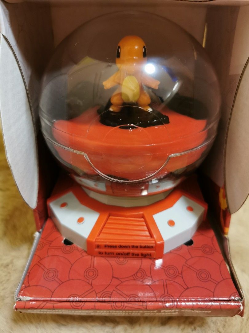 Pokemon Charmander illuminated terrarium with light, Hobbies & Toys ...