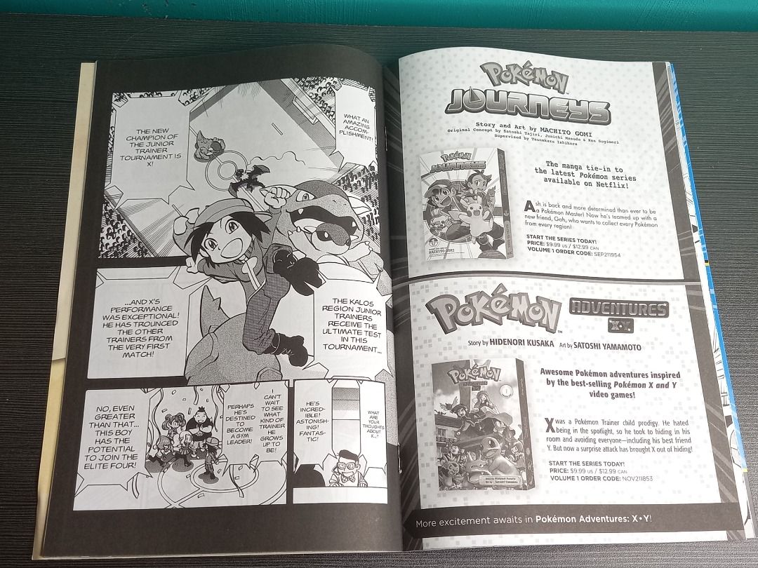 Pokemon Journeys Free Comic Book Day 2022 Edition Story And Art by ...