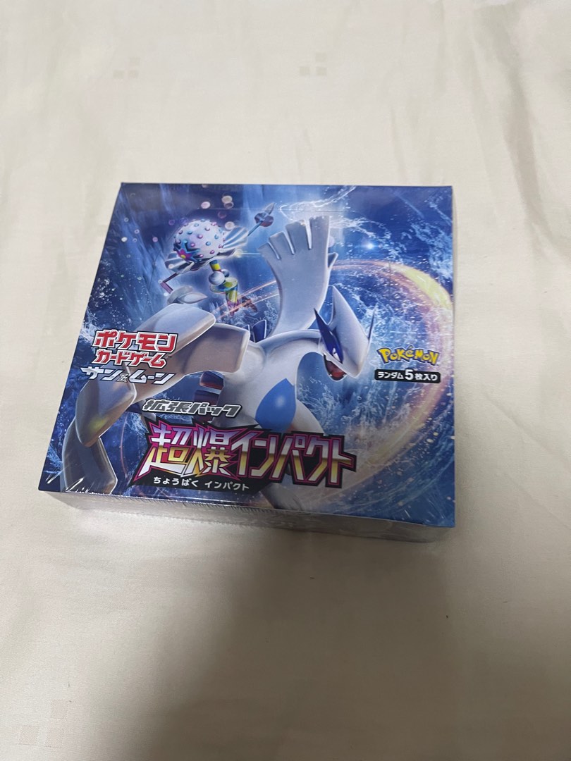 Pokemon SM8 Super Burst Impact Booster Box Japanese, Hobbies & Toys ...
