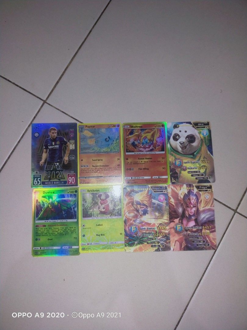 Pokemon/mobile legends/match attack cards, Hobbies & Toys, Toys & Games ...