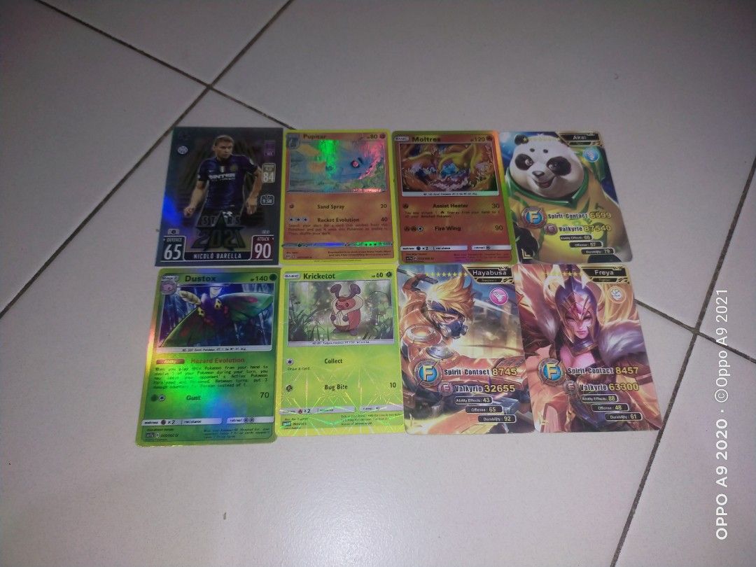 Pokemon/mobile legends/match attack cards, Hobbies & Toys, Toys & Games ...