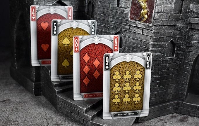 Poker Cards - House of Tudor Playing Cards, Midnight, Legends Playing ...