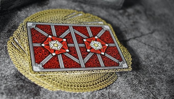Poker Cards - House of Tudor Playing Cards, Midnight, Legends Playing ...