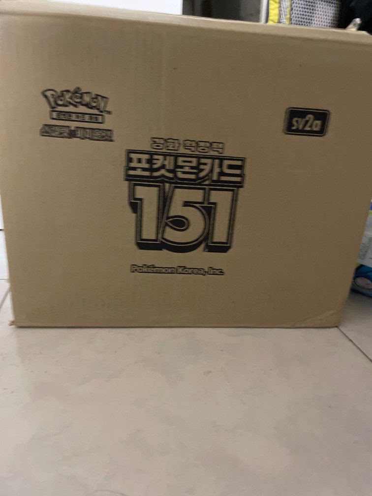 Pokemon 151 Korean, Hobbies & Toys, Toys & Games on Carousell