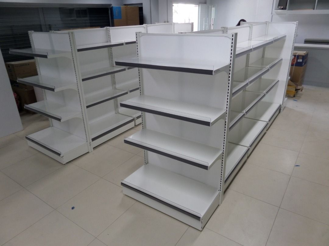 Polycarbonate Rack Gondola Type Adjustable Layers, Furniture & Home ...