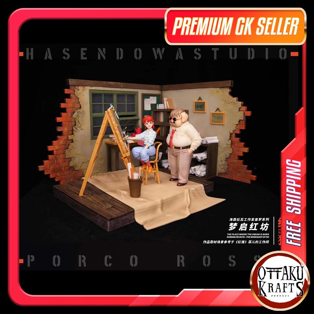 Porco Rosso | Gina | HASENDOWA Studio | 【FREE Shipping - PO】GK Figurine ...