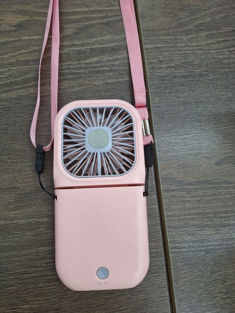 Portable fan with sling, Furniture & Home Living, Lighting & Fans, Fans ...