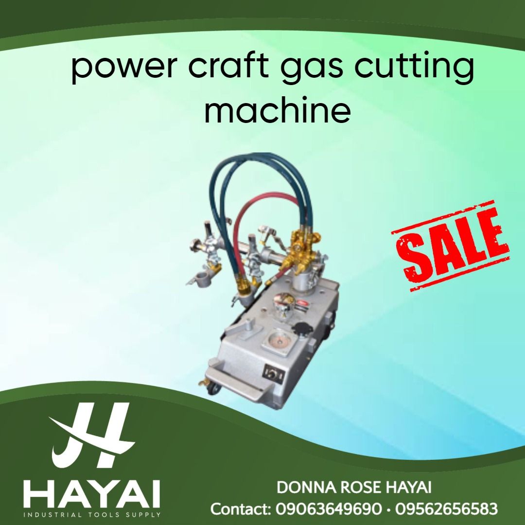 power craft gas cutting machine, Commercial & Industrial, Construction ...