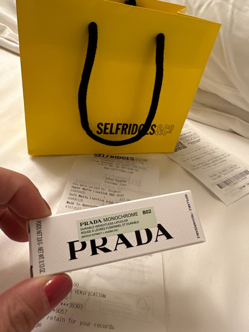 Prada Hyper Matte lipstick B02, Beauty & Personal Care, Face, Makeup on ...