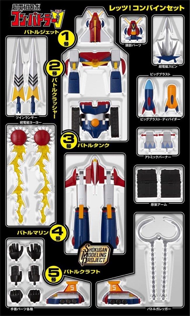 Pre Order SMP Combattler V (Model Kit), Hobbies & Toys, Toys & Games on ...