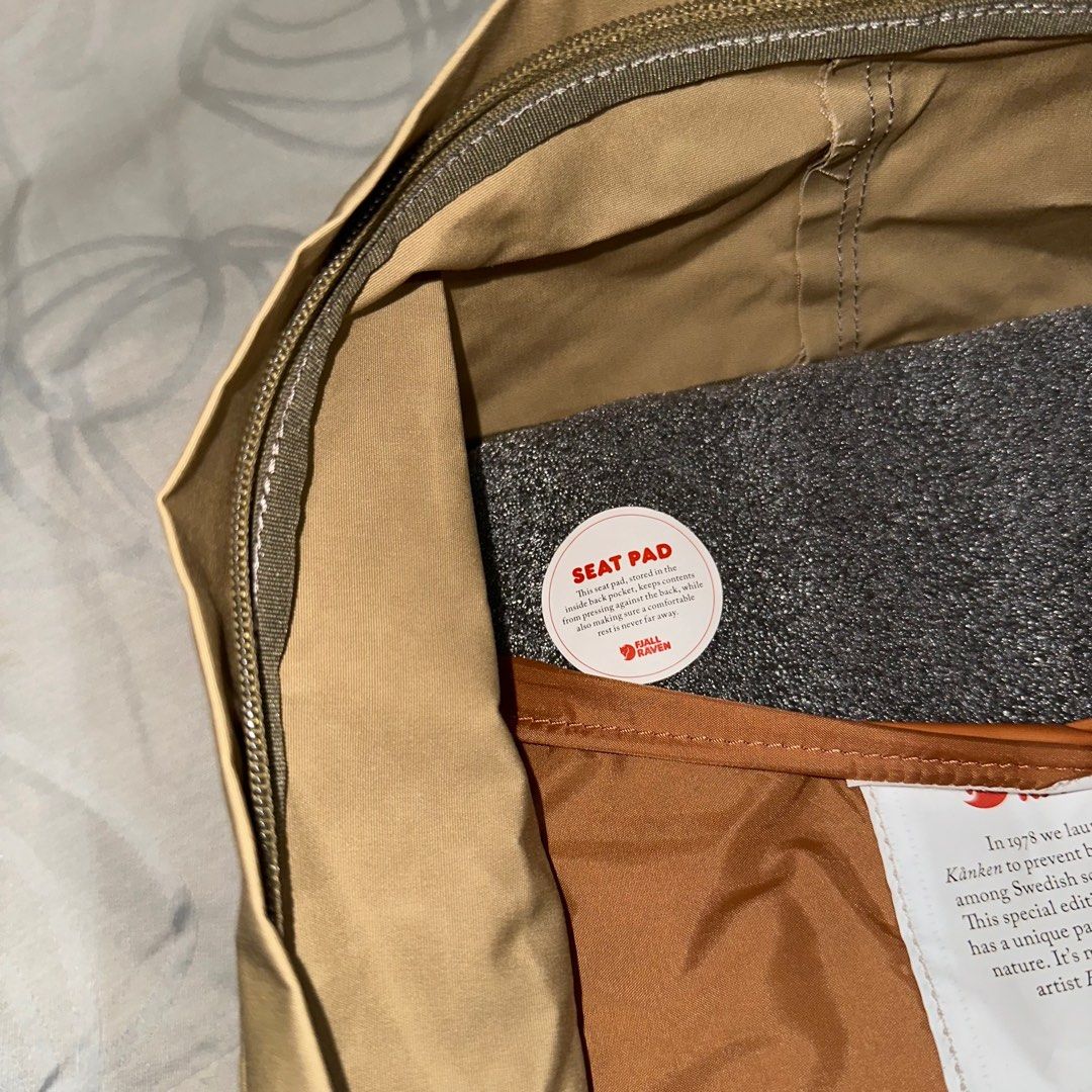 Pre-Order Fjallraven Kanken Classic 16L in Sand Brown, Women's Fashion ...