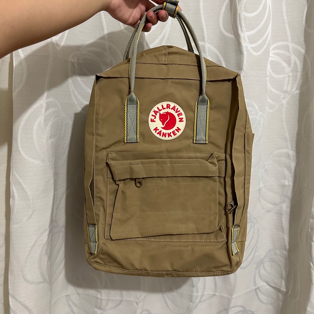 Pre-Order Fjallraven Kanken Classic 16L in Sand Brown, Women's Fashion ...