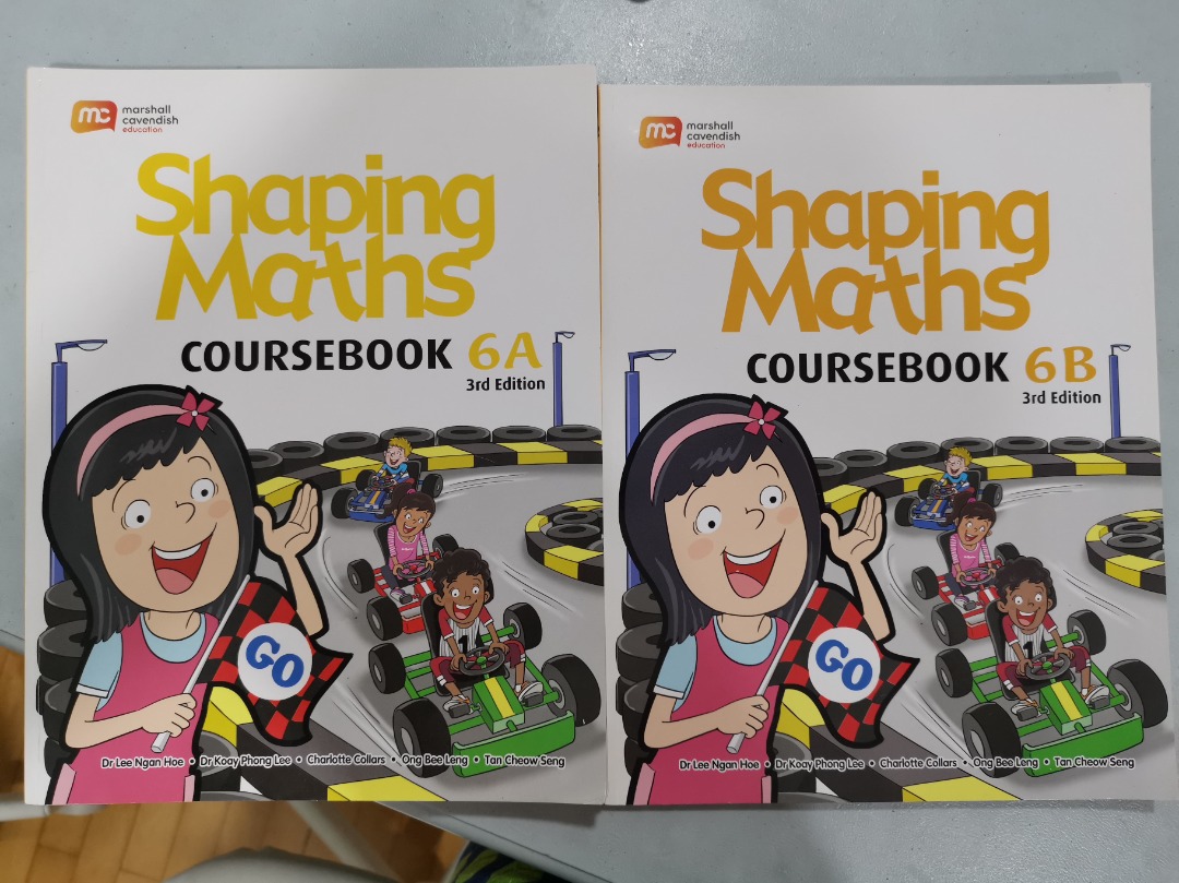 Primary 6 Shaping Maths Coursebooks 6A and 6B, Hobbies & Toys, Books ...
