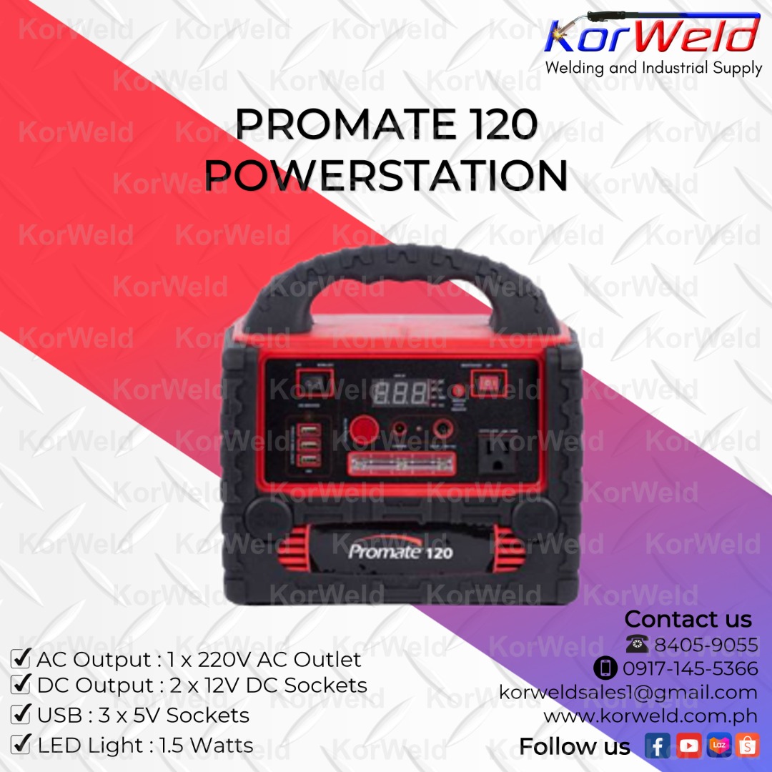 PROMATE 120 POWERSTATION, TV & Home Appliances, Electrical, Adaptors ...