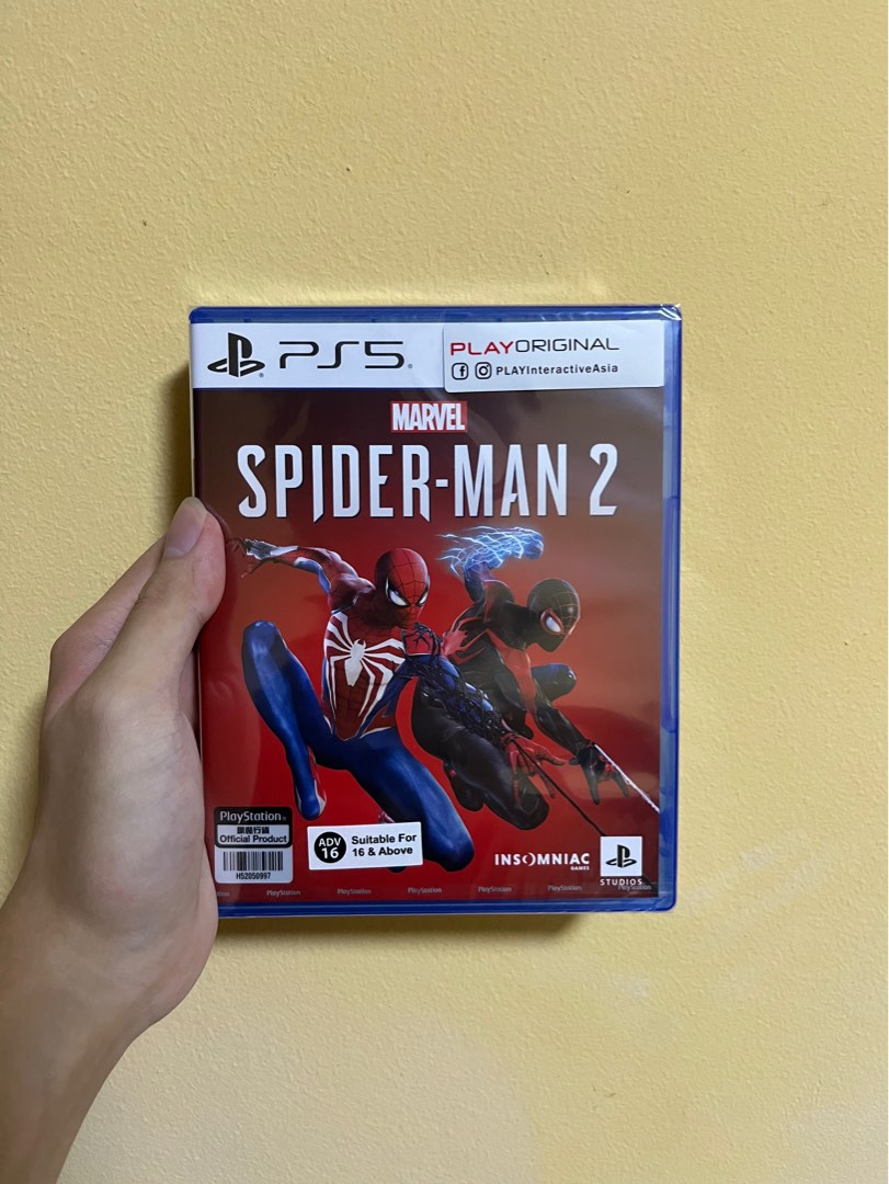 PS5 Game Spider-man 2 (with bonus DLC code), Video Gaming, Video Games ...