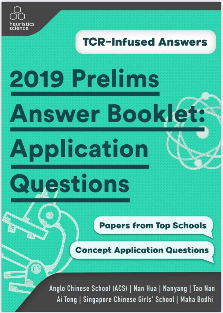 PSLE HEURISTIC SCIENCE TCR METHOD OPEN ENDED ANSWERING TECHNIQUES, Hobbies & Toys, Books ...