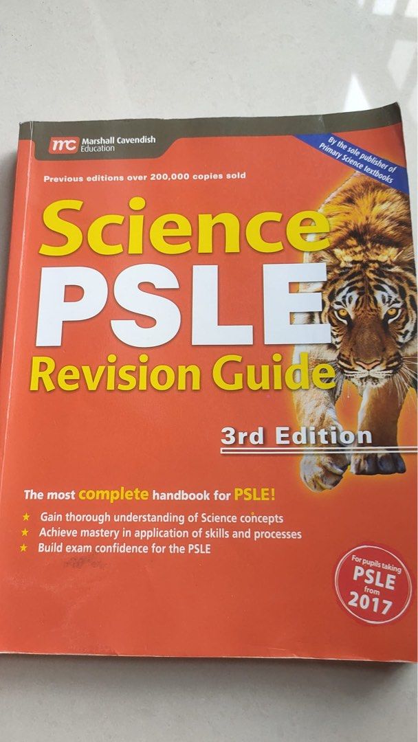 PSLE Science Revision Guide 3rd Edition, Hobbies & Toys, Books ...