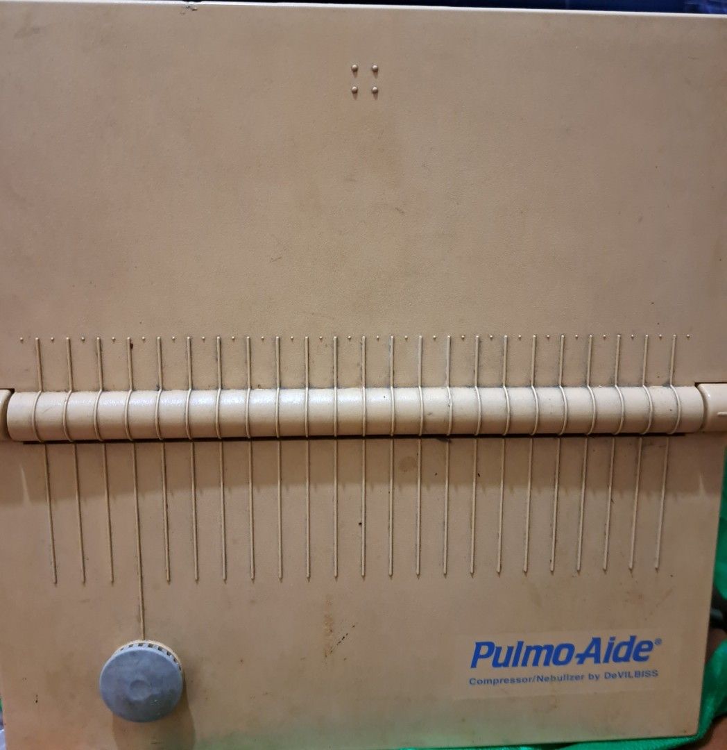 Pulmo-Aide Compressor Nebulizer, Health & Nutrition, Medical Supplies ...