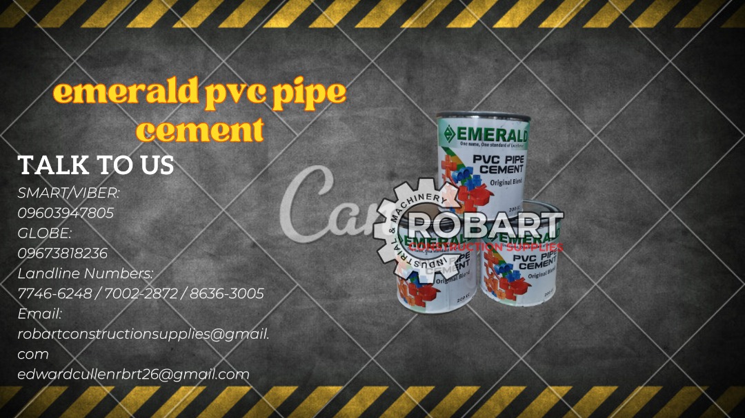 PVC Pipe Cement, Commercial & Industrial, Construction & Building ...
