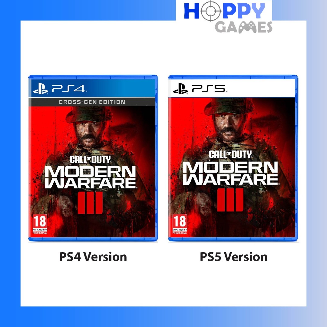Call of Duty Modern Warfare 3 III PS4 Playstation 4 PS5 Playstation 5 ...
