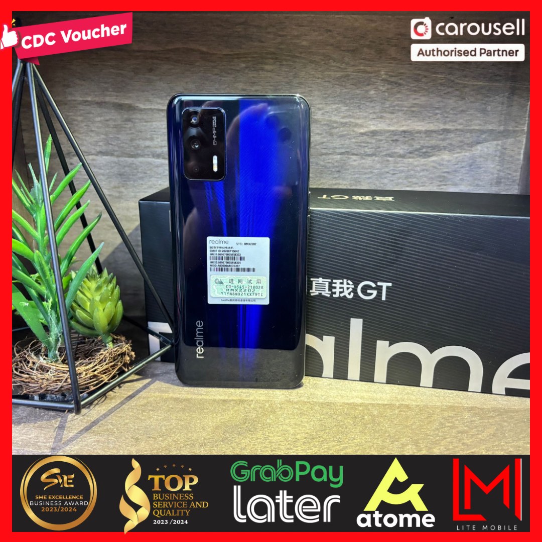 Realme GT 5G Black 256 GB, Mobile Phones & Gadgets, Mobile Phones ...