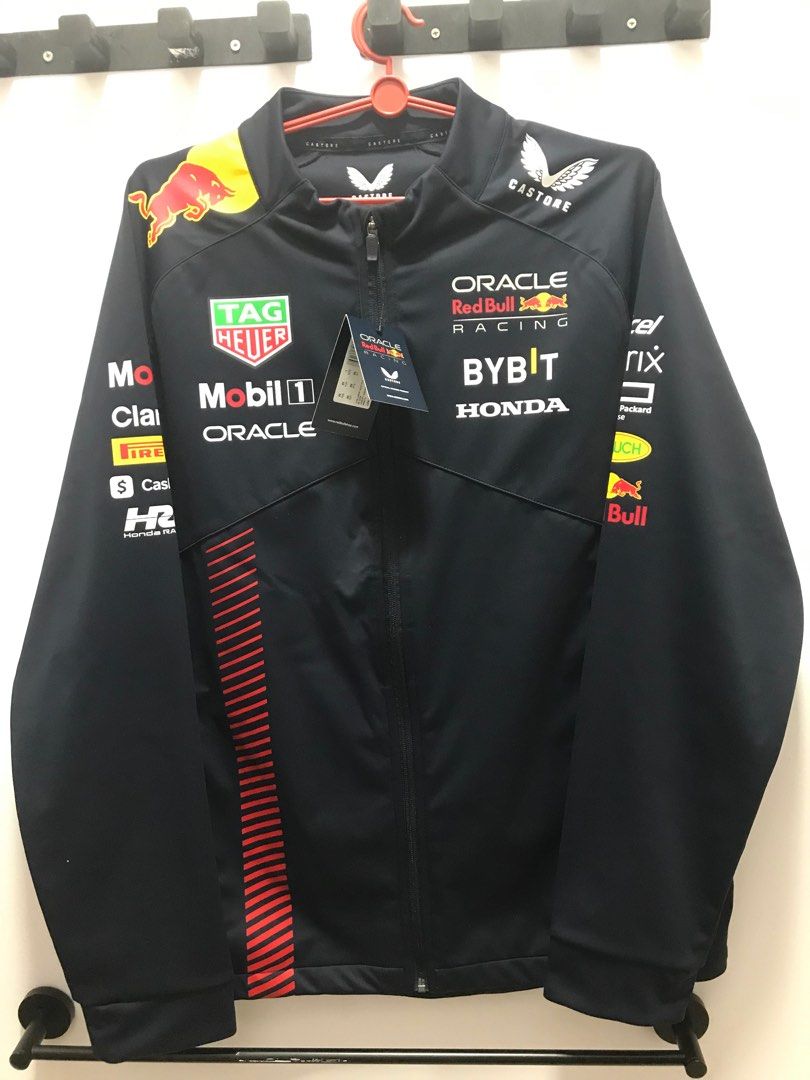 Red Bull Racing Soft Shell Jacket - Night Sky, Men's Fashion, Coats ...