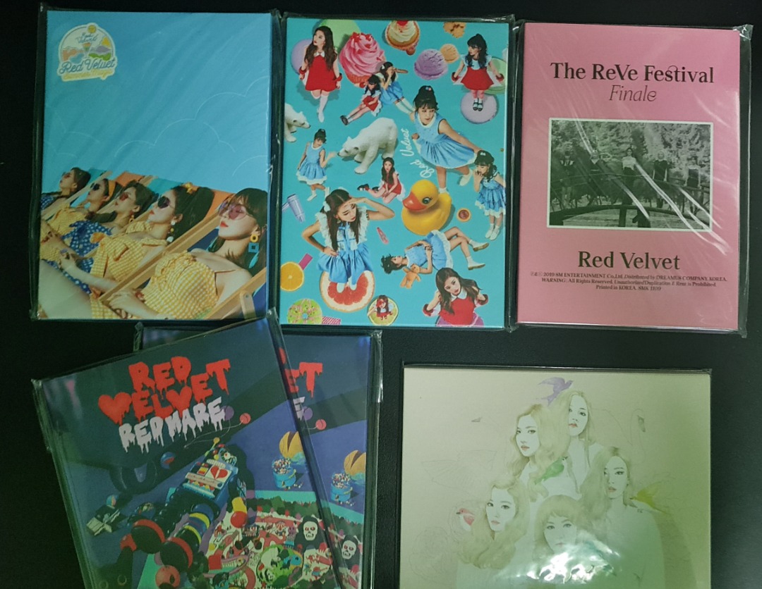 Red Velvet official merchandise, Hobbies & Toys, Memorabilia ...