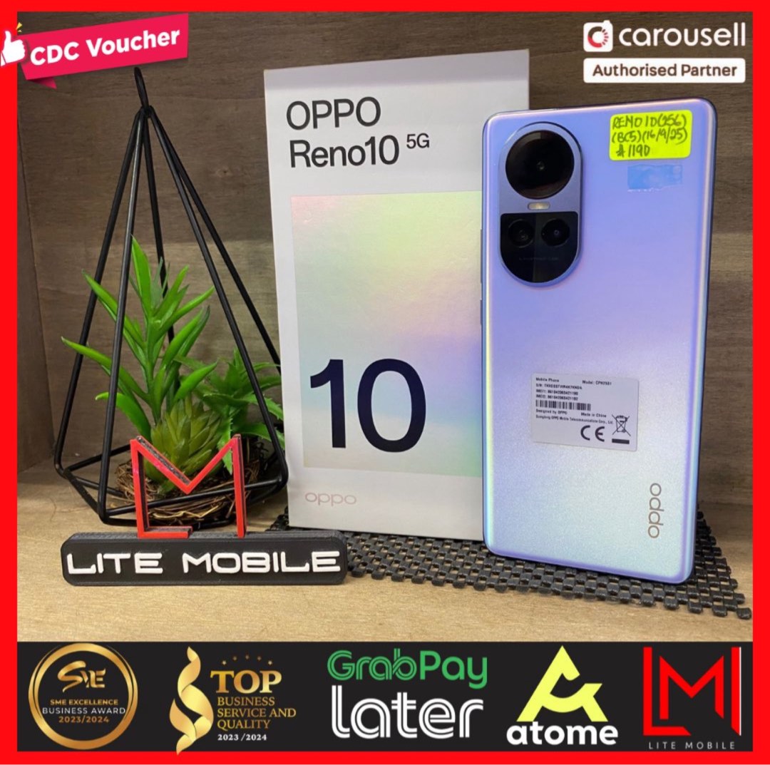 Reno10 5G Ice Blue 256GB, Mobile Phones & Gadgets, Mobile Phones ...