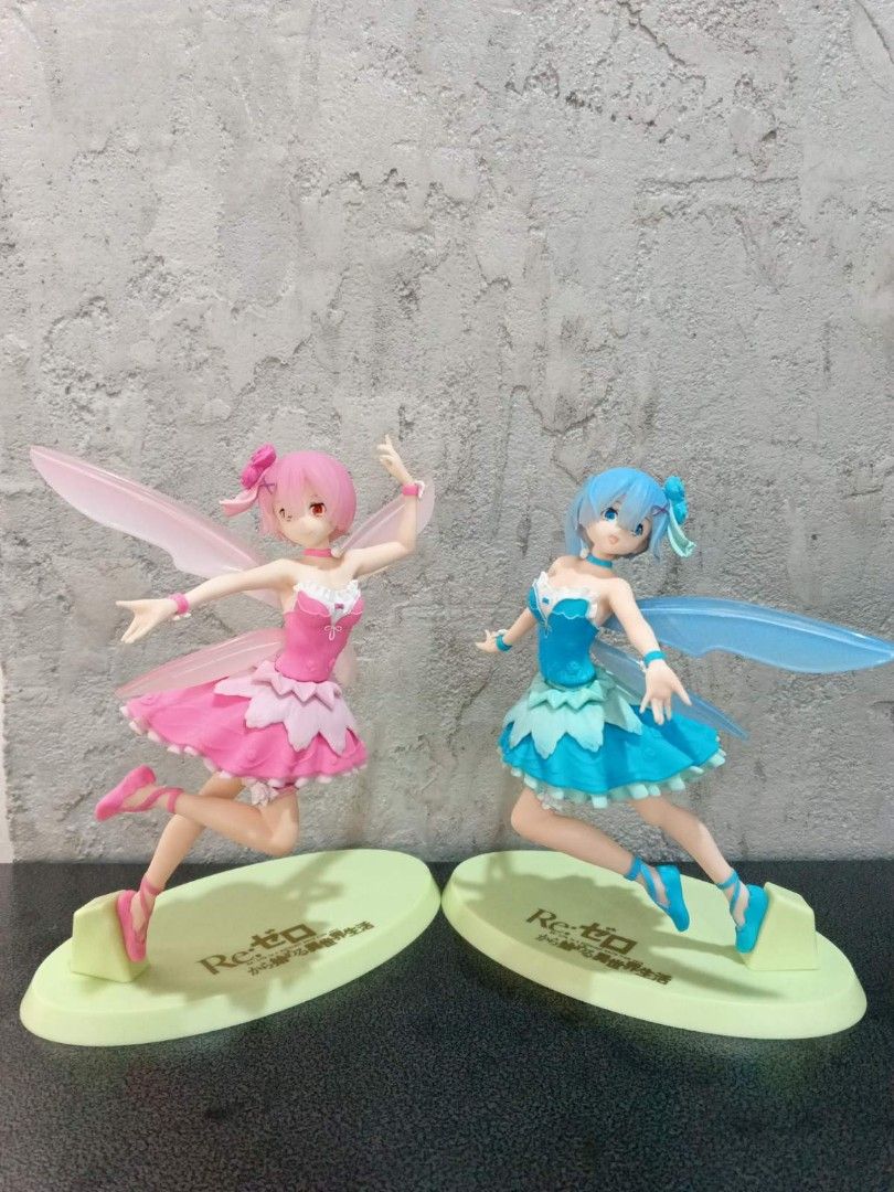 Re:Zero Rem and Ram Pair Figure Fairy Theme, Hobbies & Toys ...