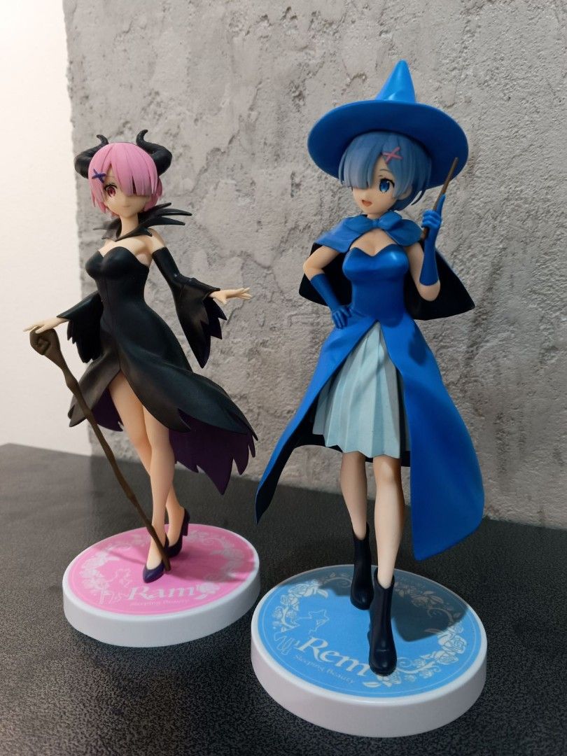 Re:Zero Rem and Ram Pair Figure Sleeping Beauty, Hobbies & Toys ...