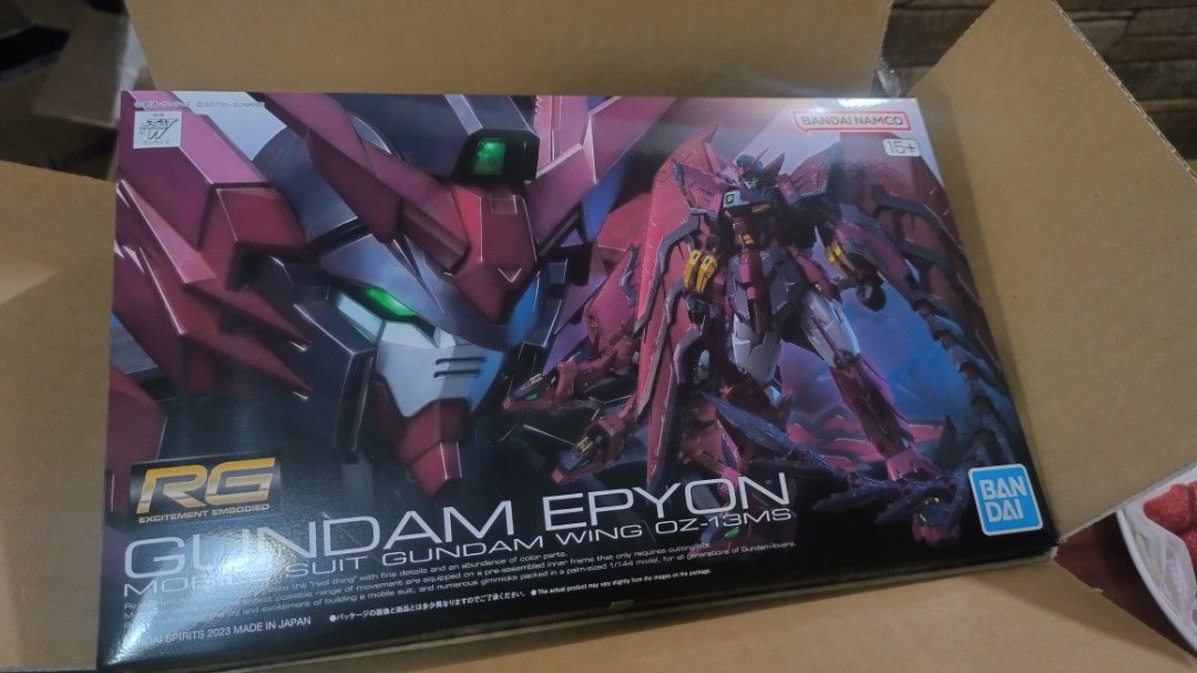 RG Gundam Epyon, Hobbies & Toys, Toys & Games on Carousell