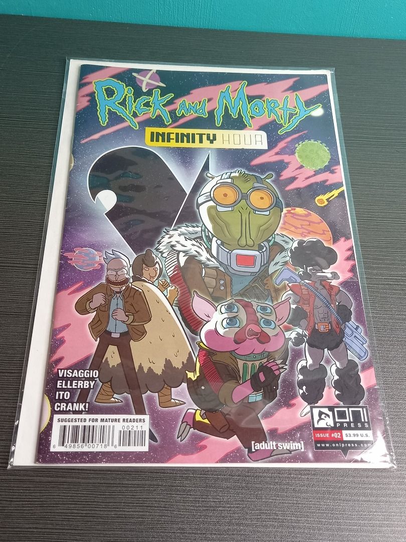 Rick and Morty Infinity Hour #2 Comics April 2022 By Oni Press Inc ...