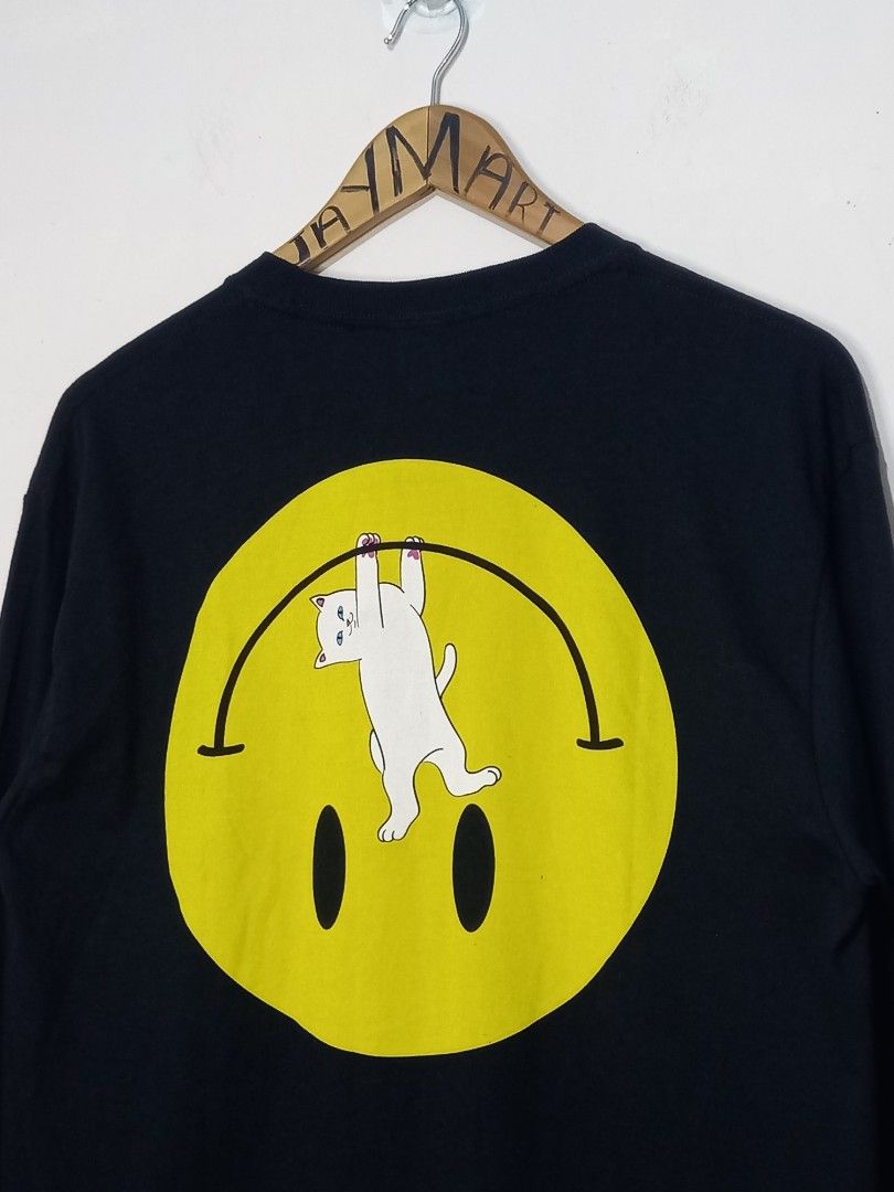 RIPNDIP Smiley Face, Men's Fashion, Tops & Sets, Tshirts & Polo Shirts ...