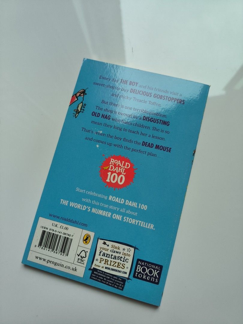 Roald Dahl The Great Mouse Plot, 興趣及遊戲, 書本 & 文具, 小說 & 故事書 - Carousell