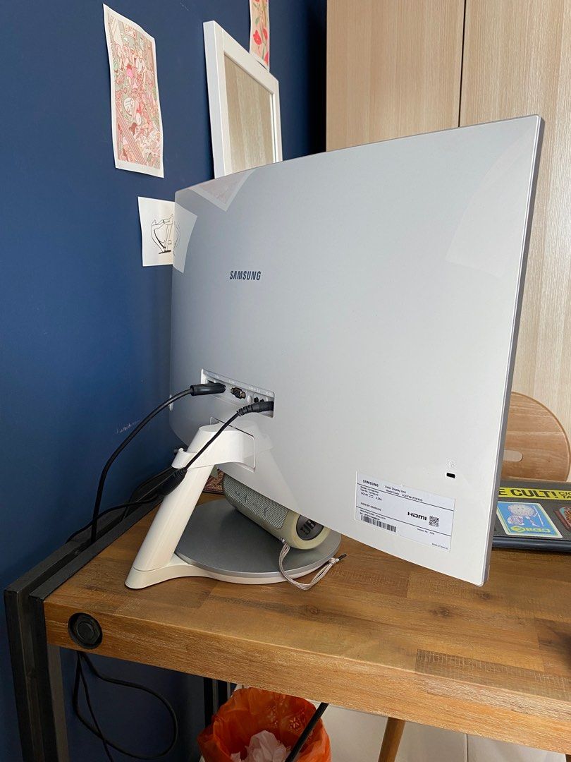 Samsung curved screen monitor, Computers & Tech, Desktops on Carousell