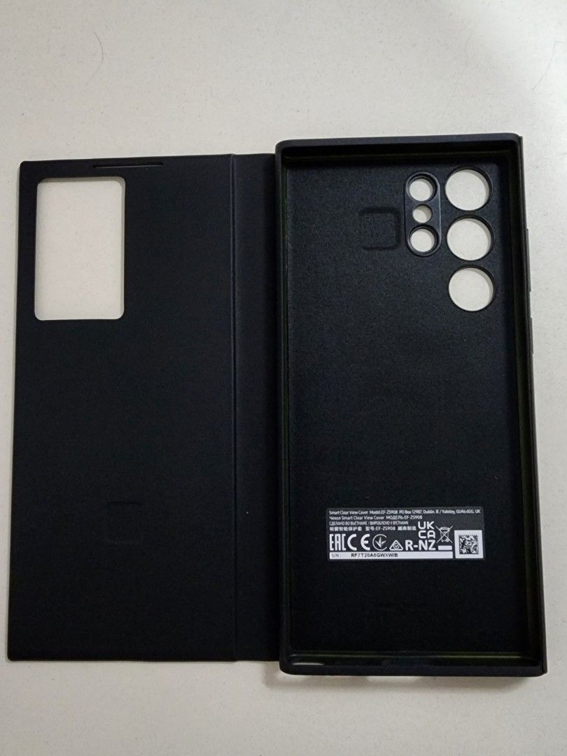 Samsung S22 Ultra Smart Clear View Cover, Mobile Phones & Gadgets ...