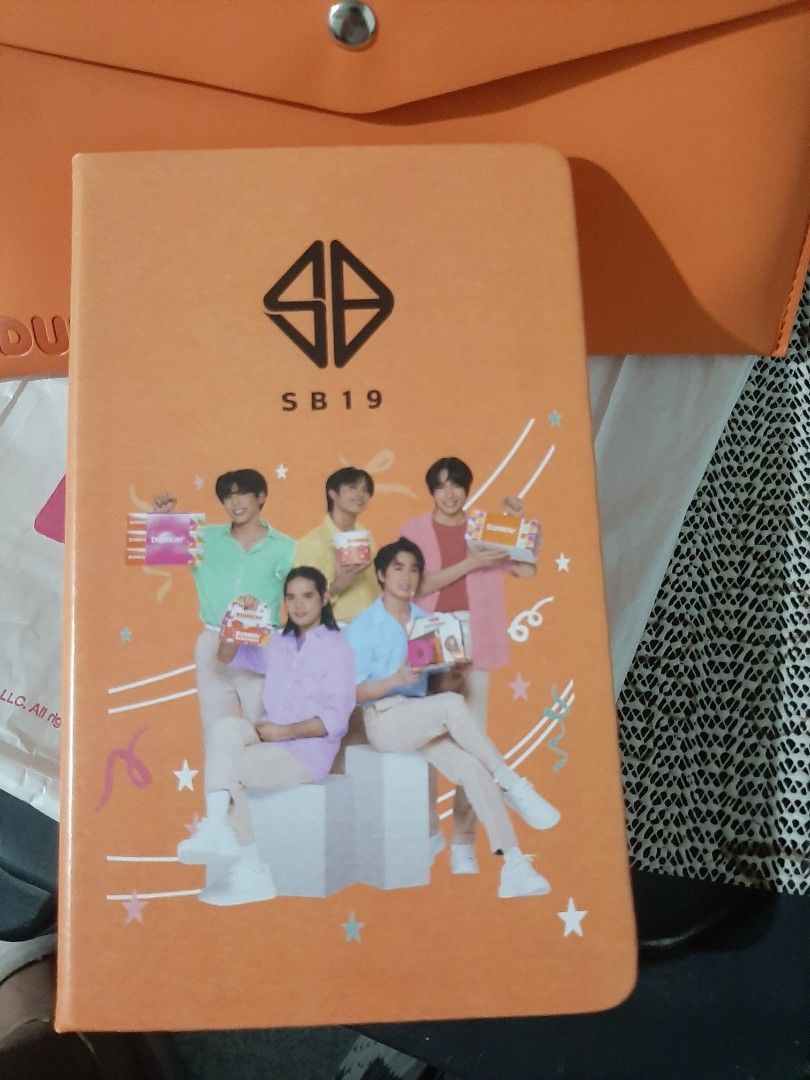SB19 NOTEBOOK SET FROM DUNKIN, Hobbies & Toys, Memorabilia ...