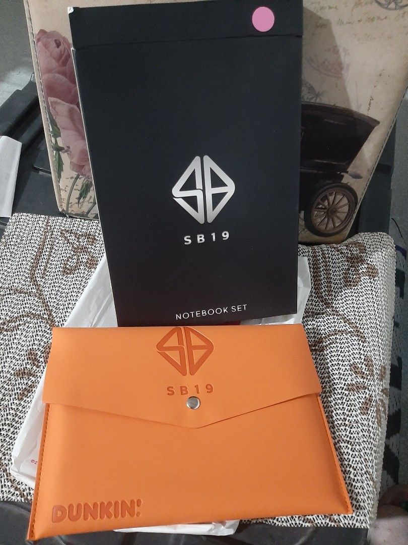 SB19 NOTEBOOK SET FROM DUNKIN, Hobbies & Toys, Memorabilia ...