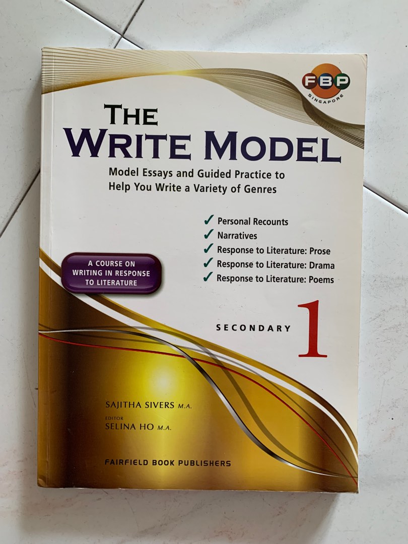 (Secondary 1) The Write Model English Assessment/Guide for English and ...