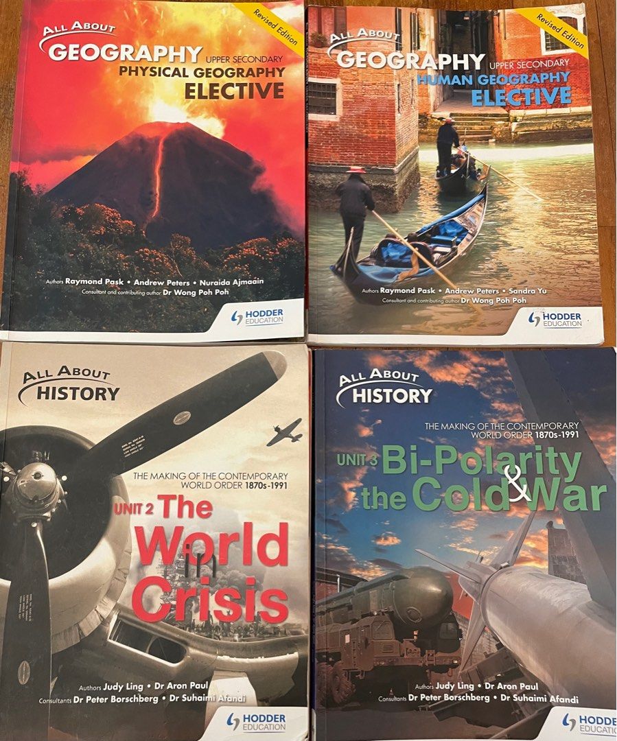 Secondary 4 Geography & History textbook, Hobbies & Toys, Books ...