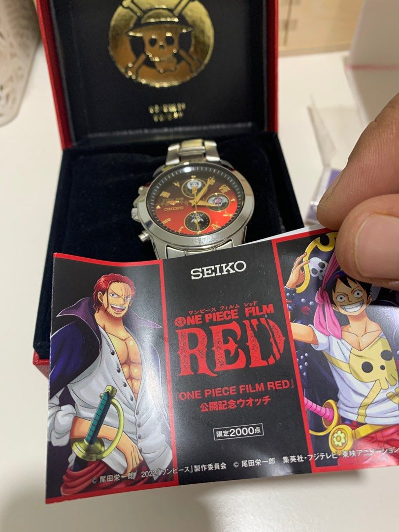Seiko collaboration one piece, Luxury, Watches on Carousell