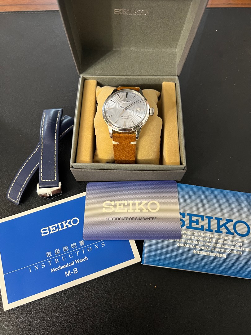 Seiko Presage SRPB43, Men's Fashion, Watches & Accessories, Watches on ...