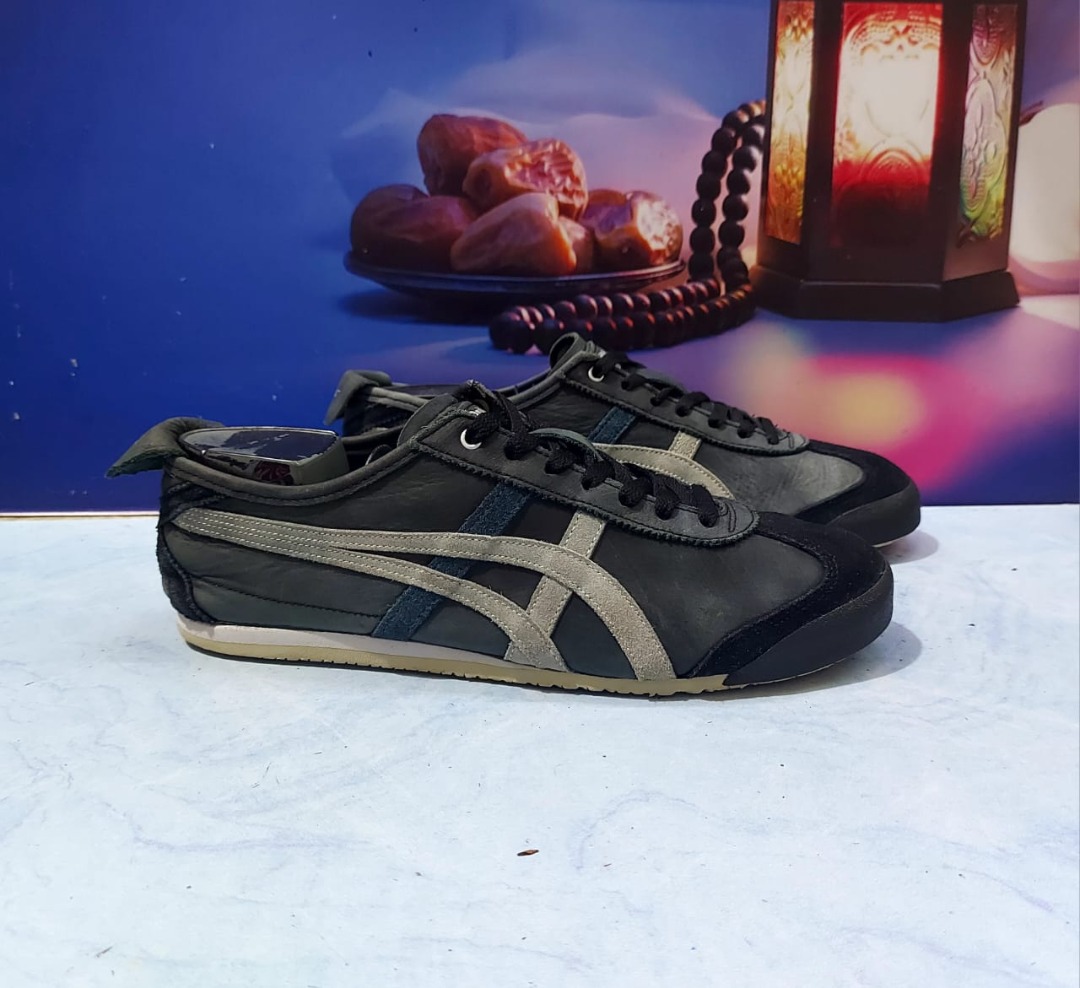 Sepatu Onitsuka Tiger Mexico 66 D832L Grey size 43,5, Fesyen Pria ...