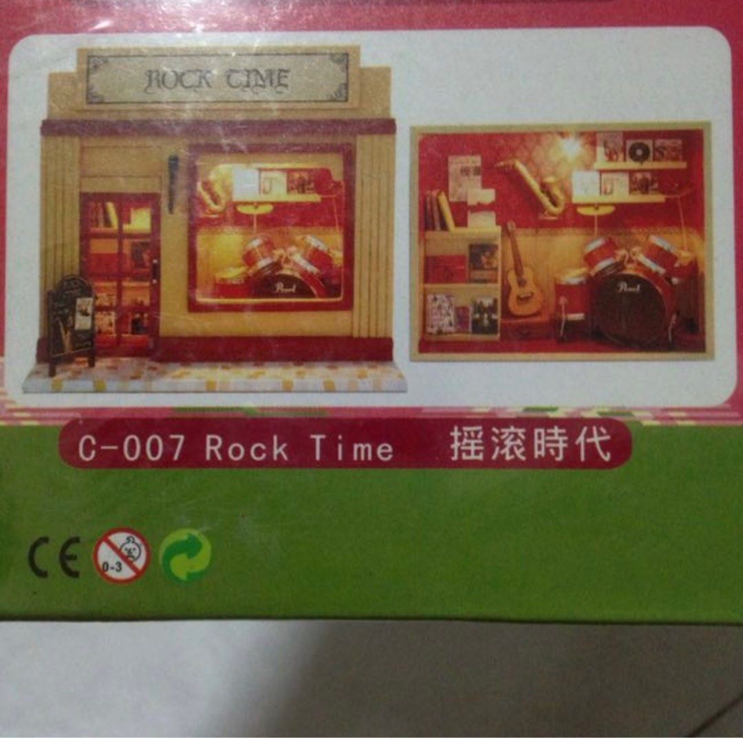 Series: Rock Time Shop | Hands Craft DIY Miniature Shop Kit | 3D Model ...
