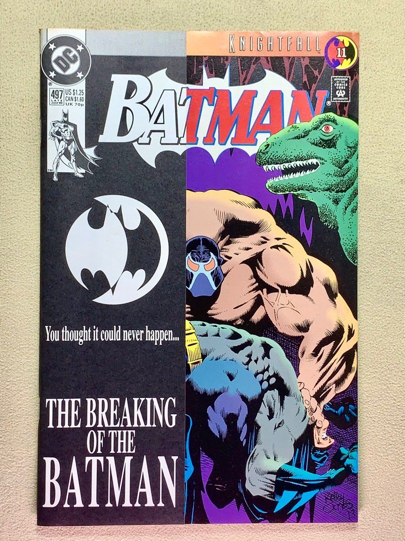 SET - 1993 Batman 497 and Detective Comics 666 DC Comics, Hobbies ...