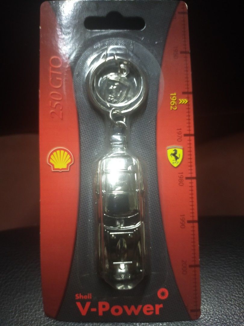 Shell v-power ferrari keychain sold as set, Hobbies & Toys, Memorabilia ...