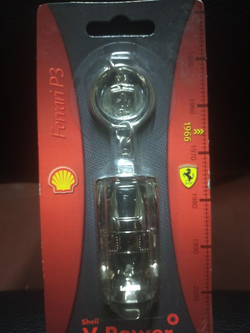 Shell v-power ferrari keychain sold as set, Hobbies & Toys, Memorabilia ...